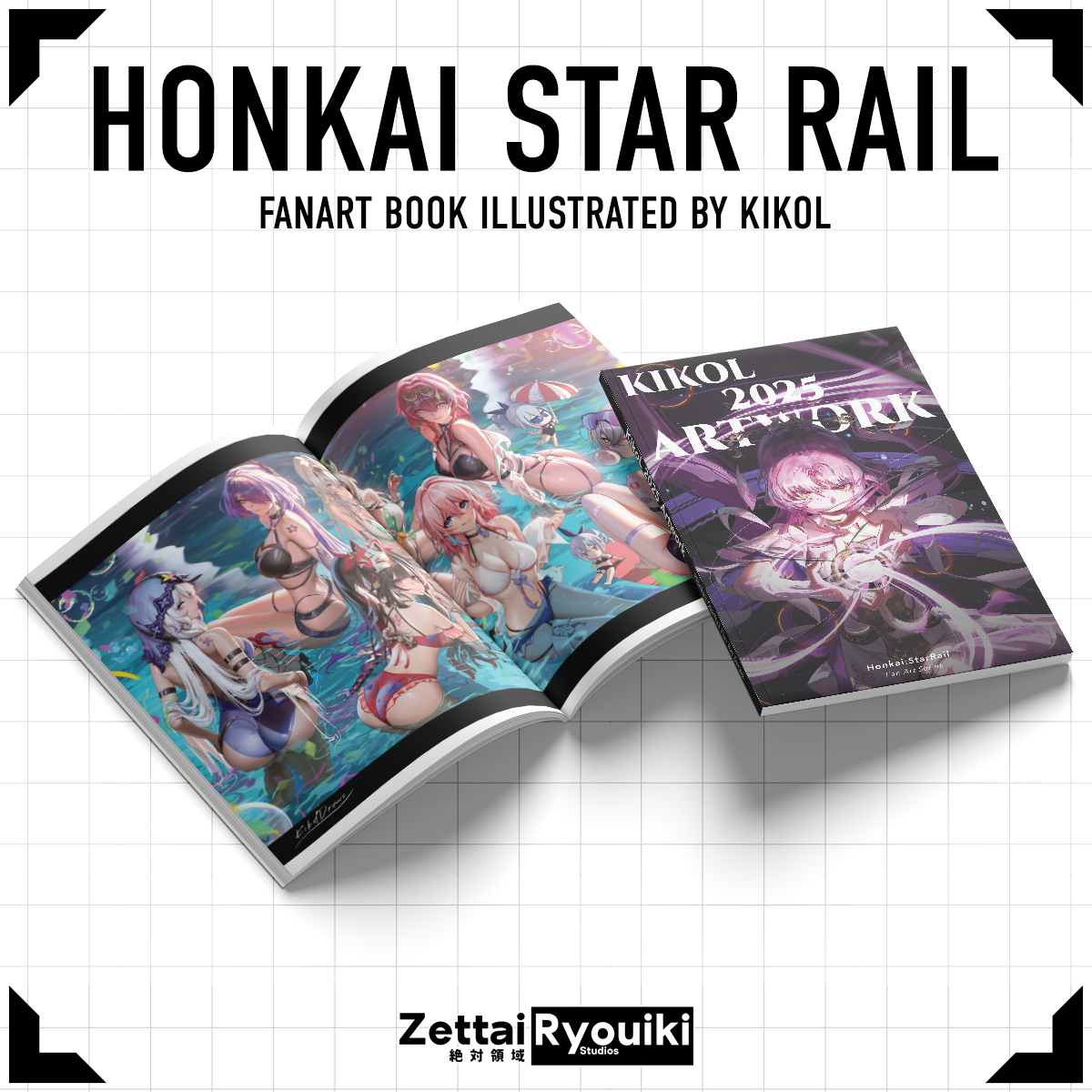 Kiko L's Honkai Star Rail Fanart Book – Zettai Ryouiki Studios