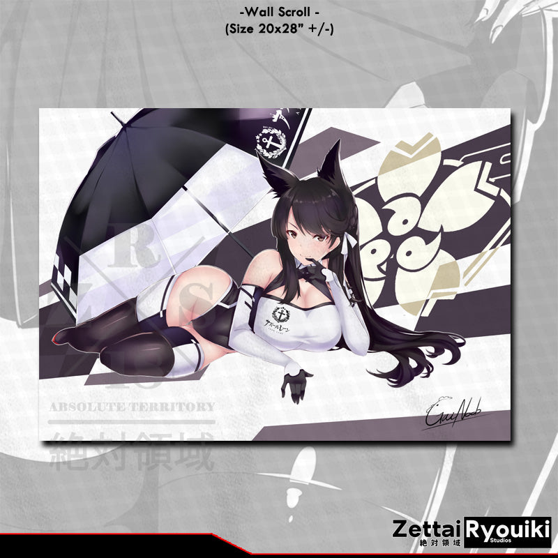 Atago Race Queen Canvas Scroll – Zettai Ryouiki Studios